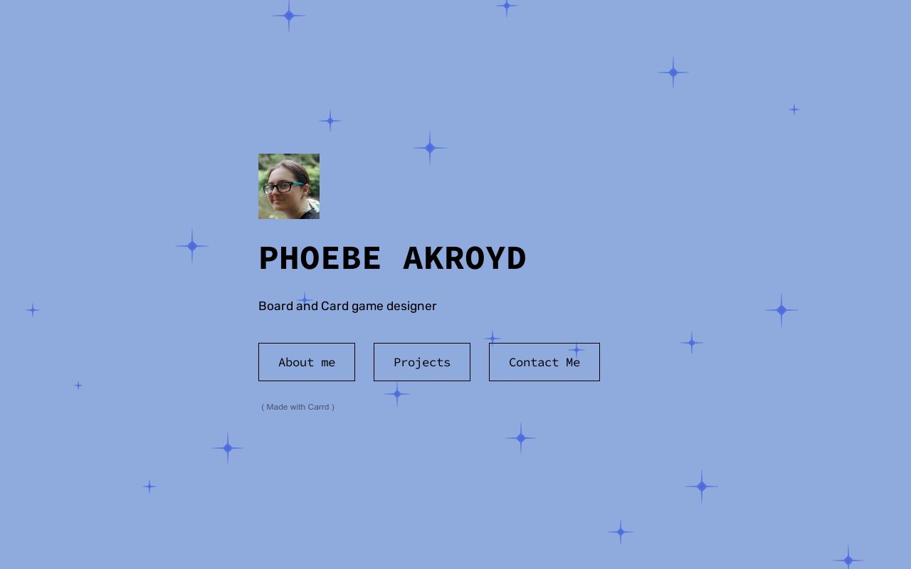 PHOEBE AKROYD'S PORTFOLIO
